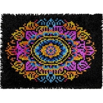 DIY Latch Hook Rug Kits Flying Eagle DIY Cushion Tapestry Making ...