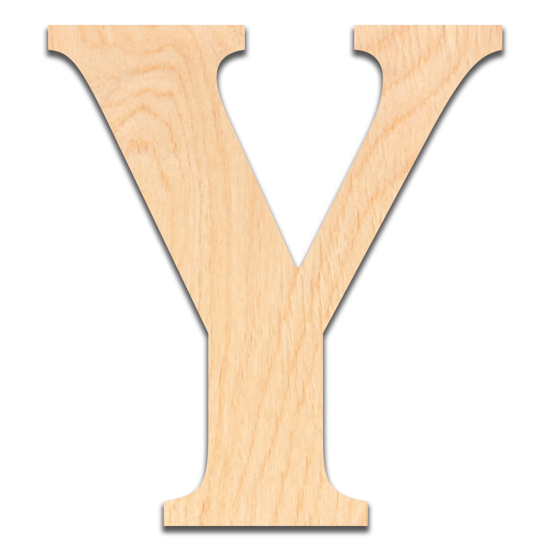 6 Inch Wooden Letter Y Ready for Painting or Decorating - Walmart.com