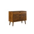 Mid-Century Modern Dresser Chest of Drawers, Entryway Chest with 3 ...