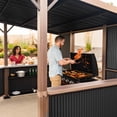 Blackstone 10' x 10' Outdoor Bar and Griddle/Grill Pavilion Grill ...
