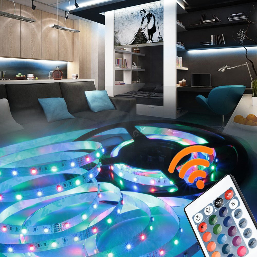 Xihbxyly Tira de Luces Led Usb, Cambio de Color Rgb 2835, Diseño ...