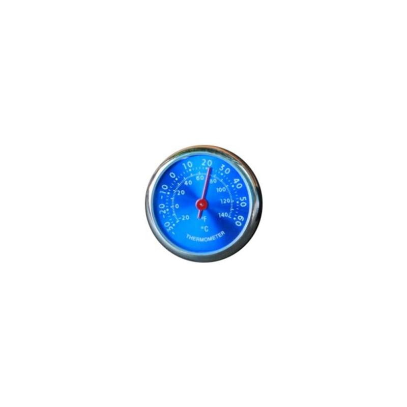 Car Dashboard Thermometer Humidity Meter Quartz Clock Mechanical Dial ...
