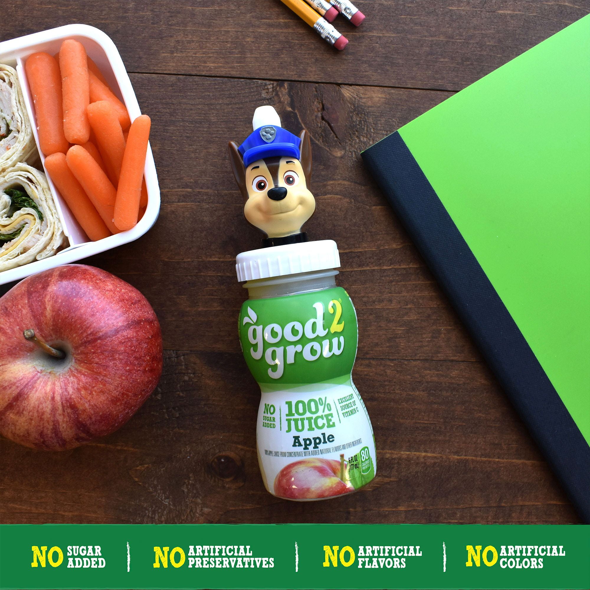 Buy good2grow Character 6 Pack 100% Apple Juice Paw Patrol (Tops Vary ...