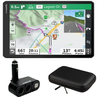 Garmin DriveSmart 86 8" Car GPS Navigator (010-02471-00) Bundle with 10 ...