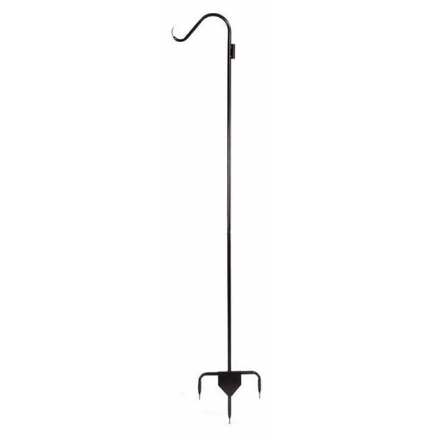 Achla TSW-37 Single Pole Heavy Duty Garden Hook - Graphite Powdercoat ...