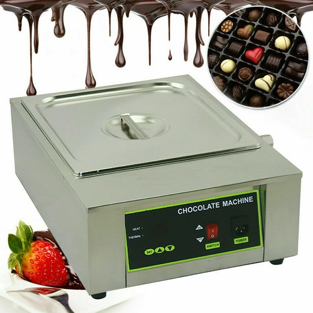 Anqidi Commercial Chocolate Melting Pot 1kW Electric 8KG Chocolate ...