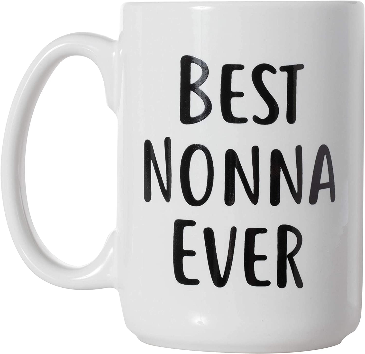 Best Nonna Ever 15 oz Double-Sided Coffee Tea Mug (Best Nonna Ever ...