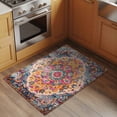Area Rug 2x3ft Retro Medieval Turkish Tattoos Area Rugs Washable Low ...