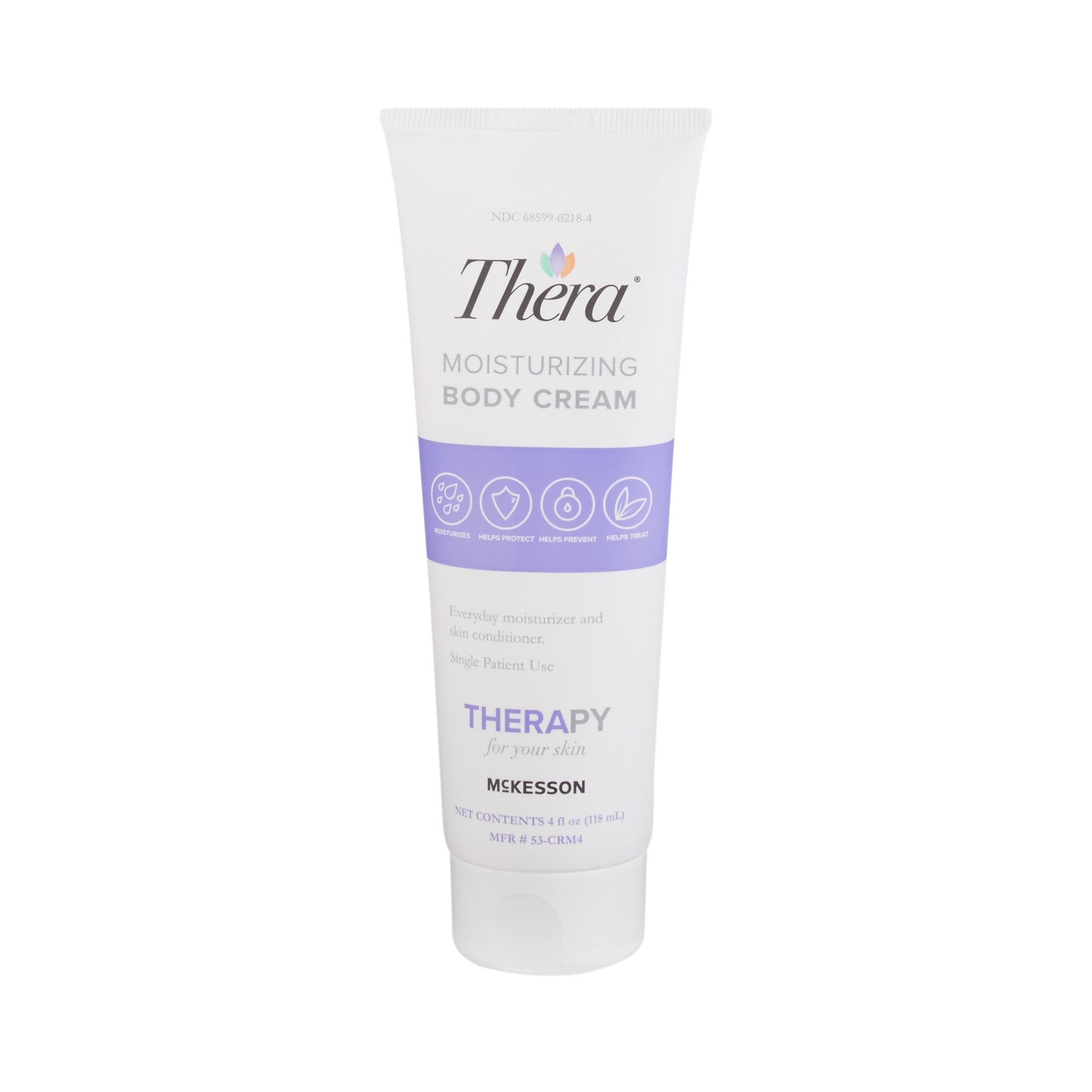 Thera Moisturizing Body Cream for Dry, Cracked Skin - Lavender Scent, 4 ...