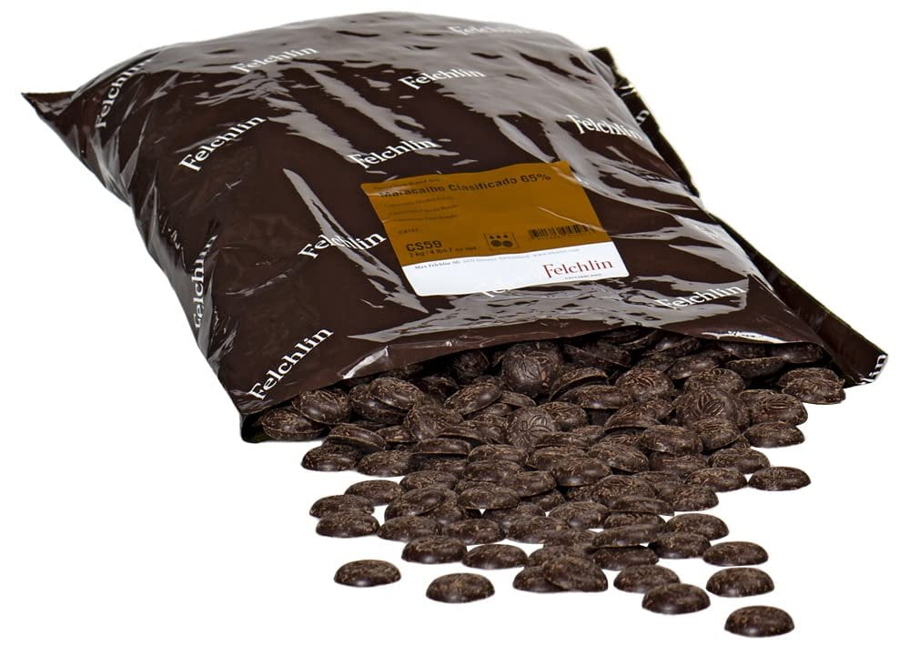 Felchlin Maracaibo Clasificado 65-Percent Dark Couverture Chocolate ...