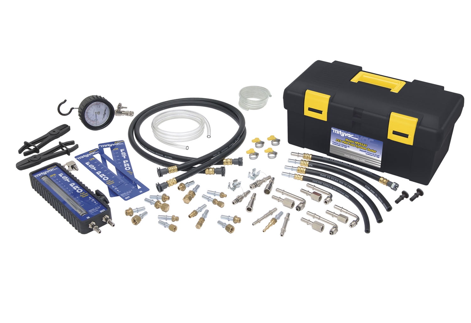 Mityvac MV5545 FST PRO Fuel System Pressure and Flow Tester with ...