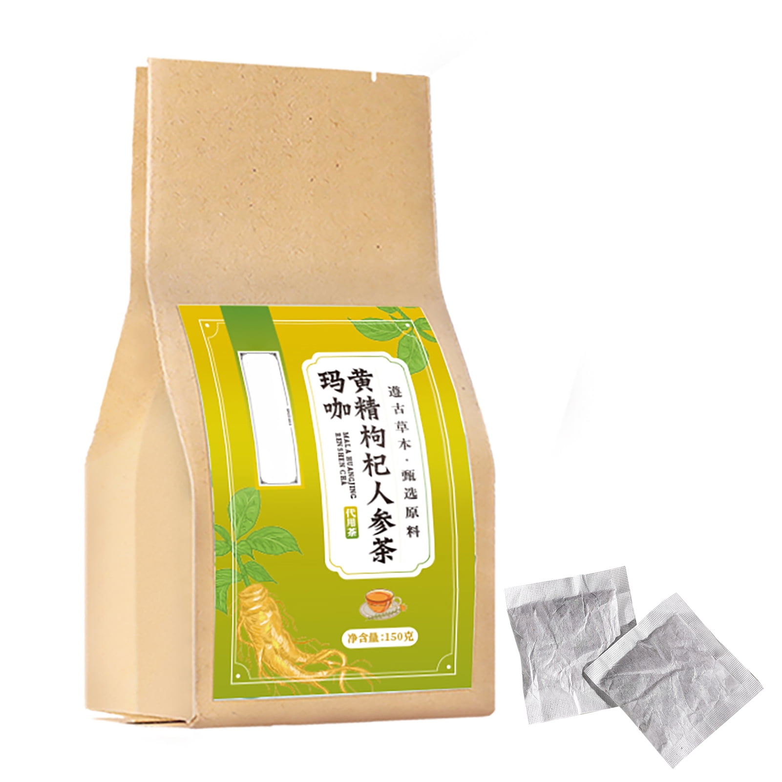 Ginseng Eight Treasure Tea Jujube Barley Maca Powder Chinese Wolfberry ...