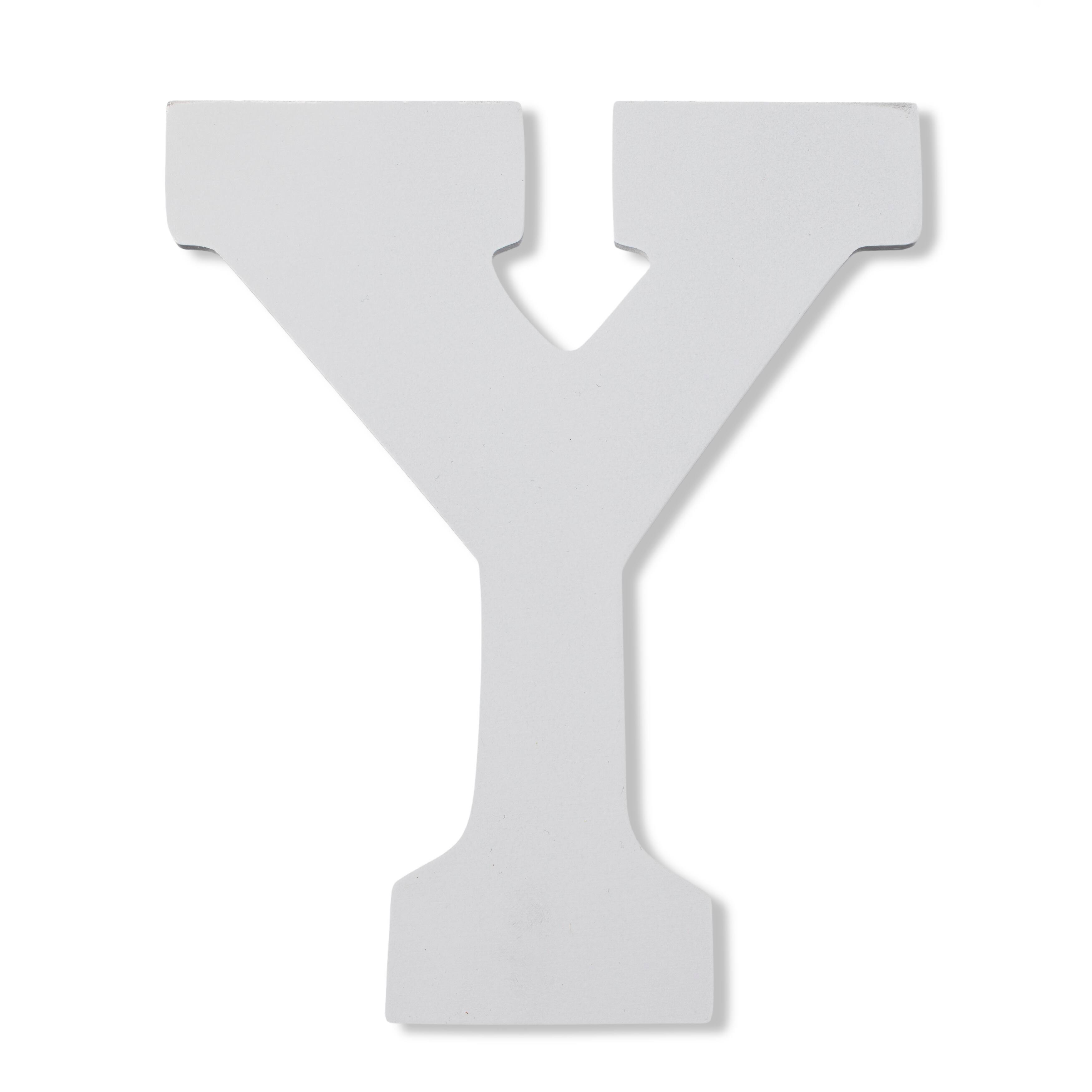 6 Pack: 9" White Wood Letter by Make Market® - Walmart.com