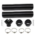 Heater Vent, Parking Heater Y-shaped 75mm Air Car Parking Heater Pipe ...