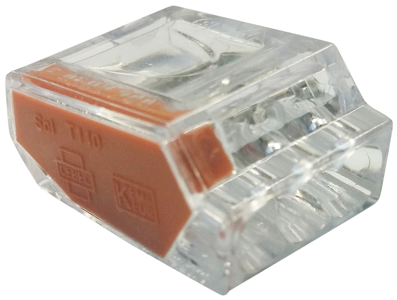 GB Gardner Bender 10-PC3 3-Port Orange PushGard™ Connector 100 Count ...