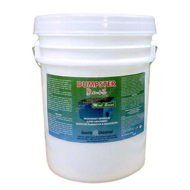 Dumpster Dust-Super absorbent moisture eliminator deodorizer 40lb ...