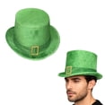Green Homburg Hat Porkpie Hat Leprechaun for Celebration and Street ...