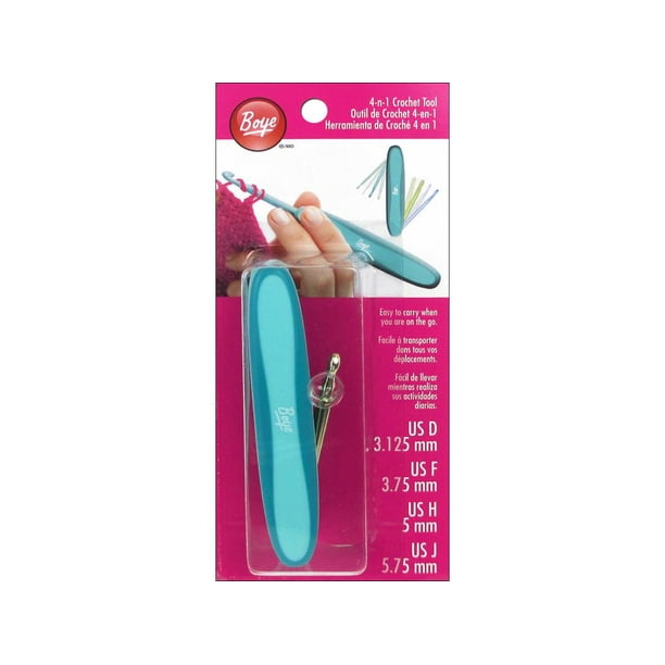 Boye Crochet Tool 4-in-1 DFHJ - Walmart.com