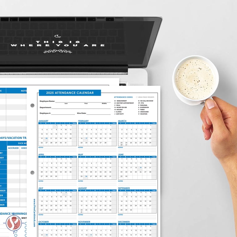 2021 Employee Attendance Calendar Pdf Printable Calendar Template 2022