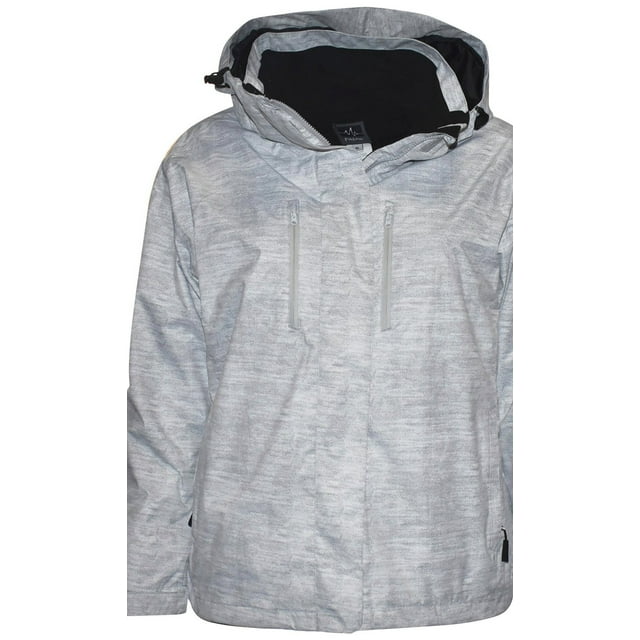 Pulse Women's Plus Extended Size 3in1 Boundary Snow Ski Jacket Coat 1X ...