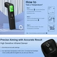 DISEN Non-Contact Forehead Thermometer - Fast, Hygienic Temperature ...