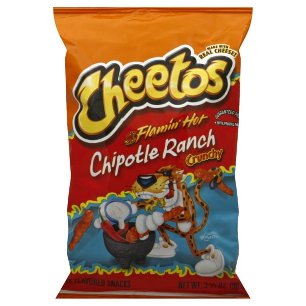 Frito Lay Cheetos Cheese Flavored Snacks, 3.5 oz – Walmart Inventory ...