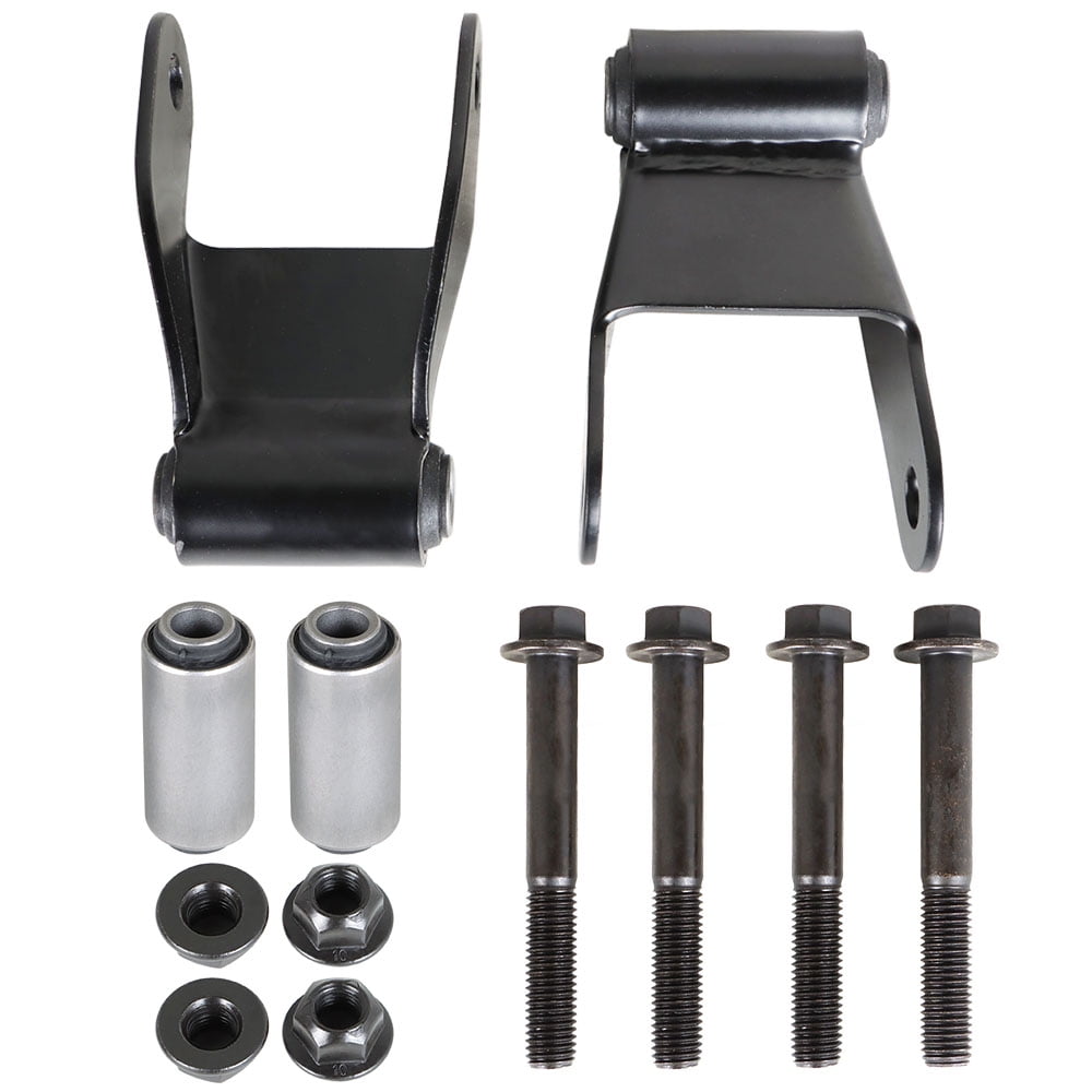 Genrics Rear Leaf Spring Shackle Bracket Repair Kit Pair Replacement ...