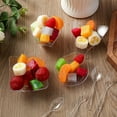 80 Pcs Mini Appetizer Plates w/ Spoons & Forks, Disposable Plastic ...