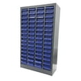 INTBUYING Steel Parts Cabinet Bolt-Nut Tool Organizer with 60 Drawers ...