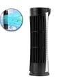 Dvruxg USB Tower Fan for Desktops, Portable Small Quiet Air Cooler ...