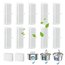 Dogit Fresh & Clear Drinking Fountain, Elevated Dog Water Dispenser ...