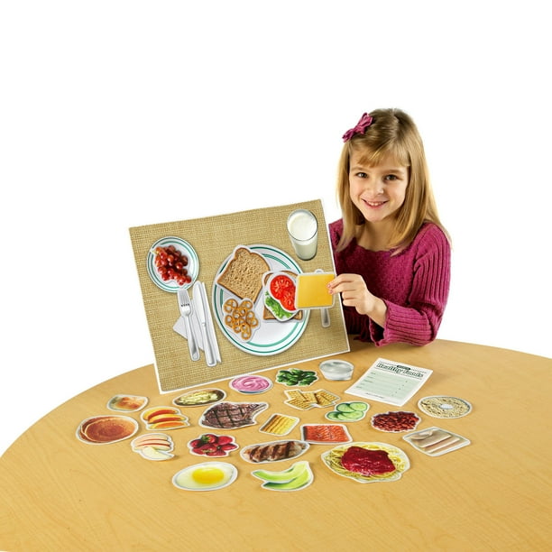 Learning Resources Pretend & Play Magnetic Healthy Foods, Play Food ...