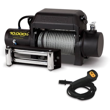 Reese Towpower Portable Electric Winch, Steel Cable, Black - Walmart.com