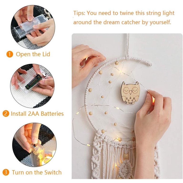 String Dream Catcher Nail