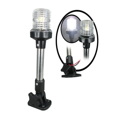 Pactrade Marine Boat LED All Round Anchor Fold Down Navigation Light SS ...