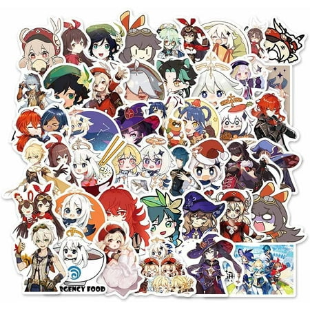Barisc Stickers of AIMTYD 100-Pack, Gaming Anime Decals for Laptop ...