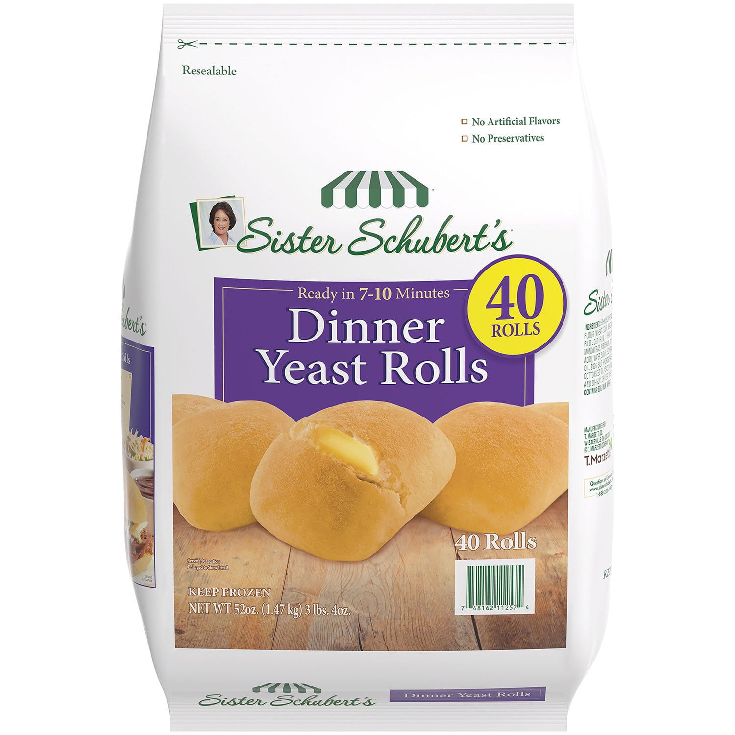Sister Schubert's Dinner Yeast Rolls, Frozen, 40 ct. - Samsclub.com
