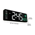 Wall Clocks Clock Kit Wall Clocks Battery Operated Large LED Digital ... Wall Clocks Clock Kit Wall Clocks Battery Operated Large LED Digital ...