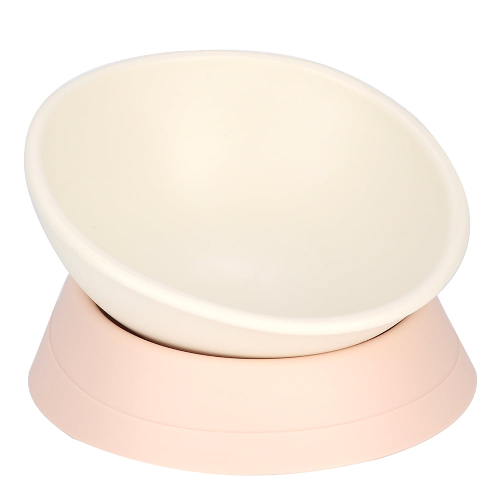 Click here for Ymiko Pets Bowl  Tilted Design Plastic Pets Bowl D... prices