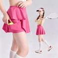 Big Girls Shorts Girls Tennis Shorts Stretch Athletic Bottoms Pocketed ...