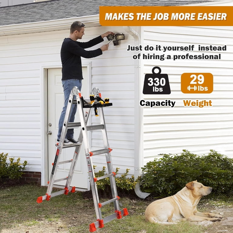 Step Ladder 4 Step Folding Hbtower 2 Step Ladder HBTower Ladder, A ...