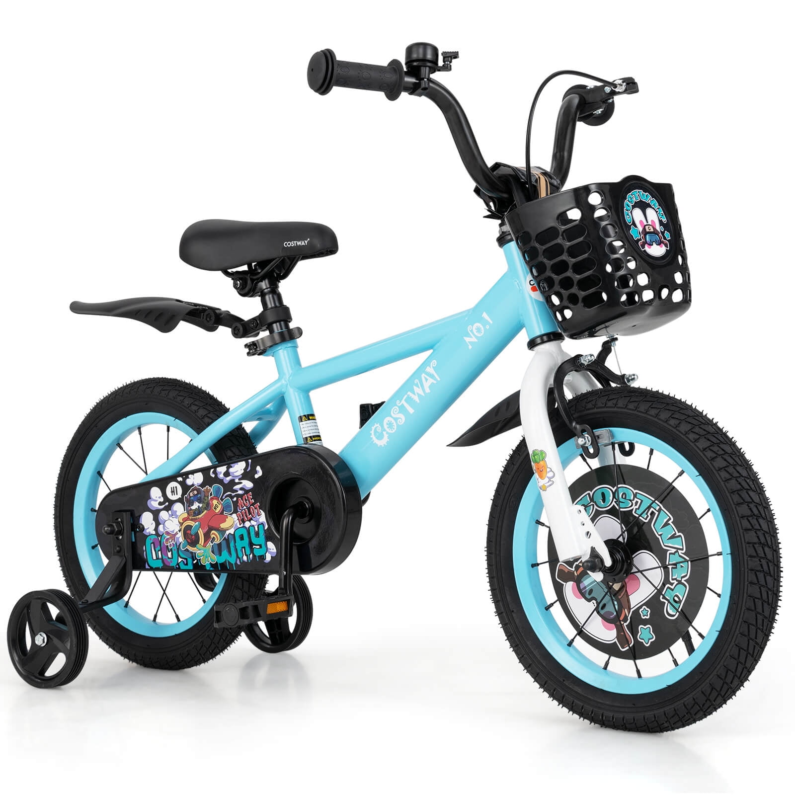 Click here for Costway 14 Kids Bike For 3-5 With Height-Adjustabl... prices