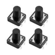3x6x3.5mm Momentary Tact Tactile Push Button Switch Surface Mounted Devices SMT PCB 2 Pin 50Pcs ...