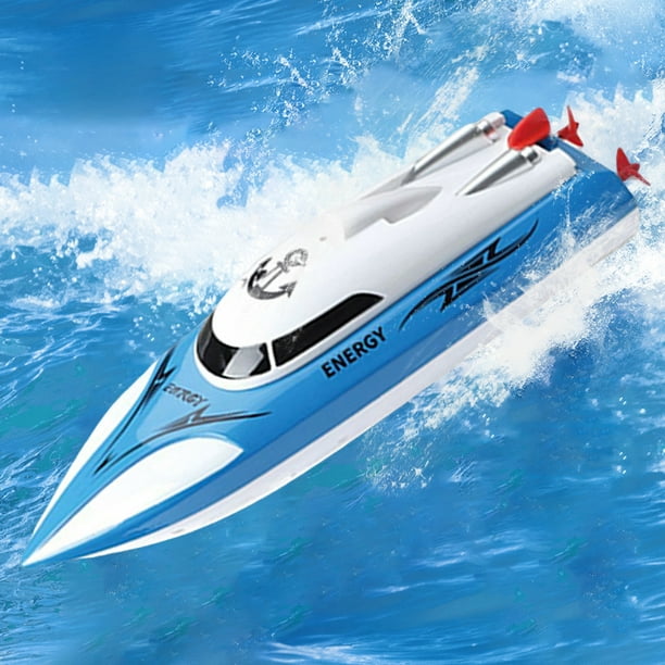 Lutabuo 2.4GHz RC Racing Boat High Speed Electric Water RC Speedboat ...