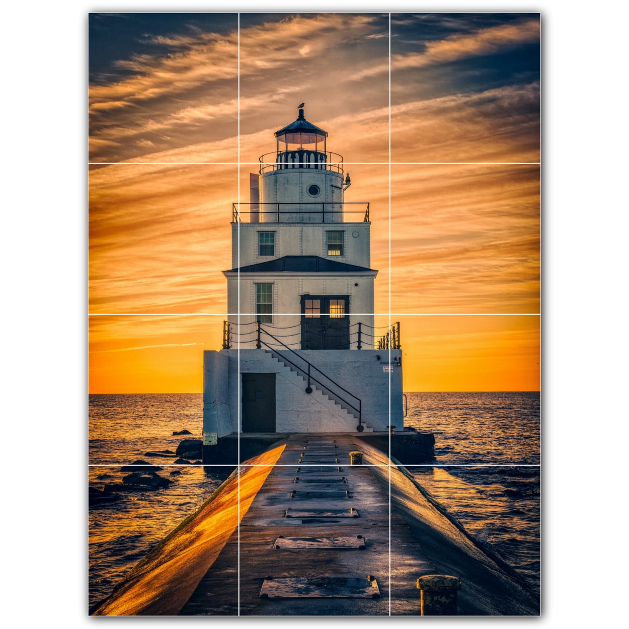 Picture-Tiles.com: Lighthouse Ceramic Tile Wall Mural WAL500845-34M. 18 ...
