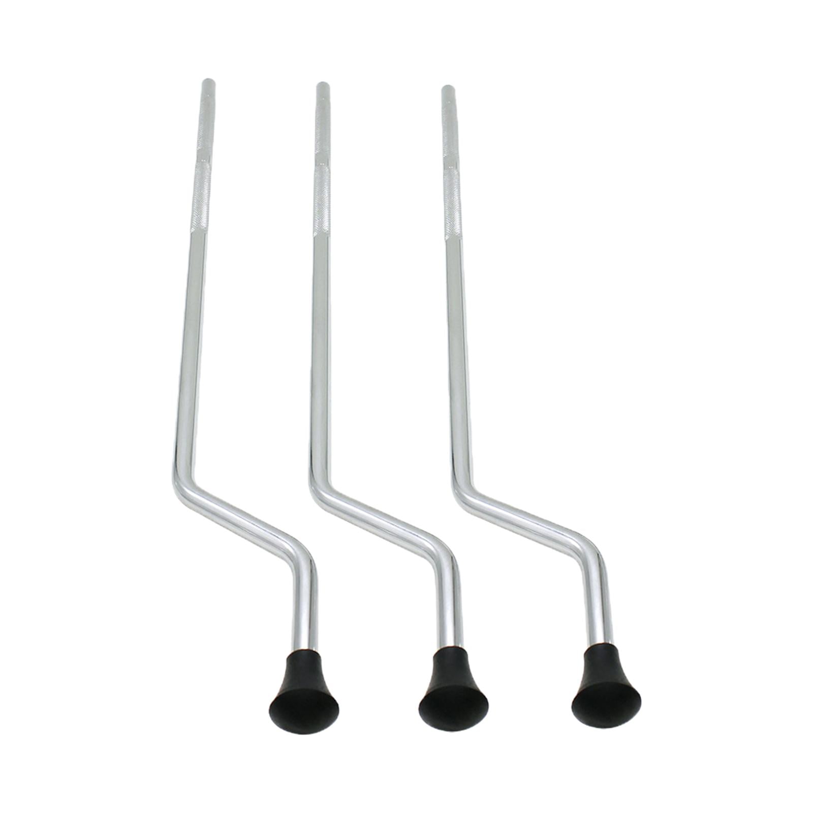 3x piso Tom Drum Legs Tom Stand, Hardware Support Drum Parts Reemplazo ...