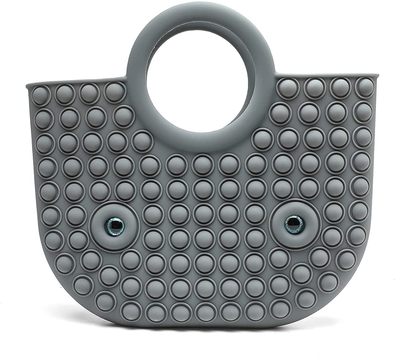 Push Bubble Handbag Pop Women Tote Bag Silicone Pressure Relieving ...
