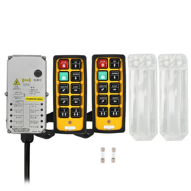 Crane Radio Wireless Remote Control,Industrial Remote Controller Double Hoist Crane Lift ...
