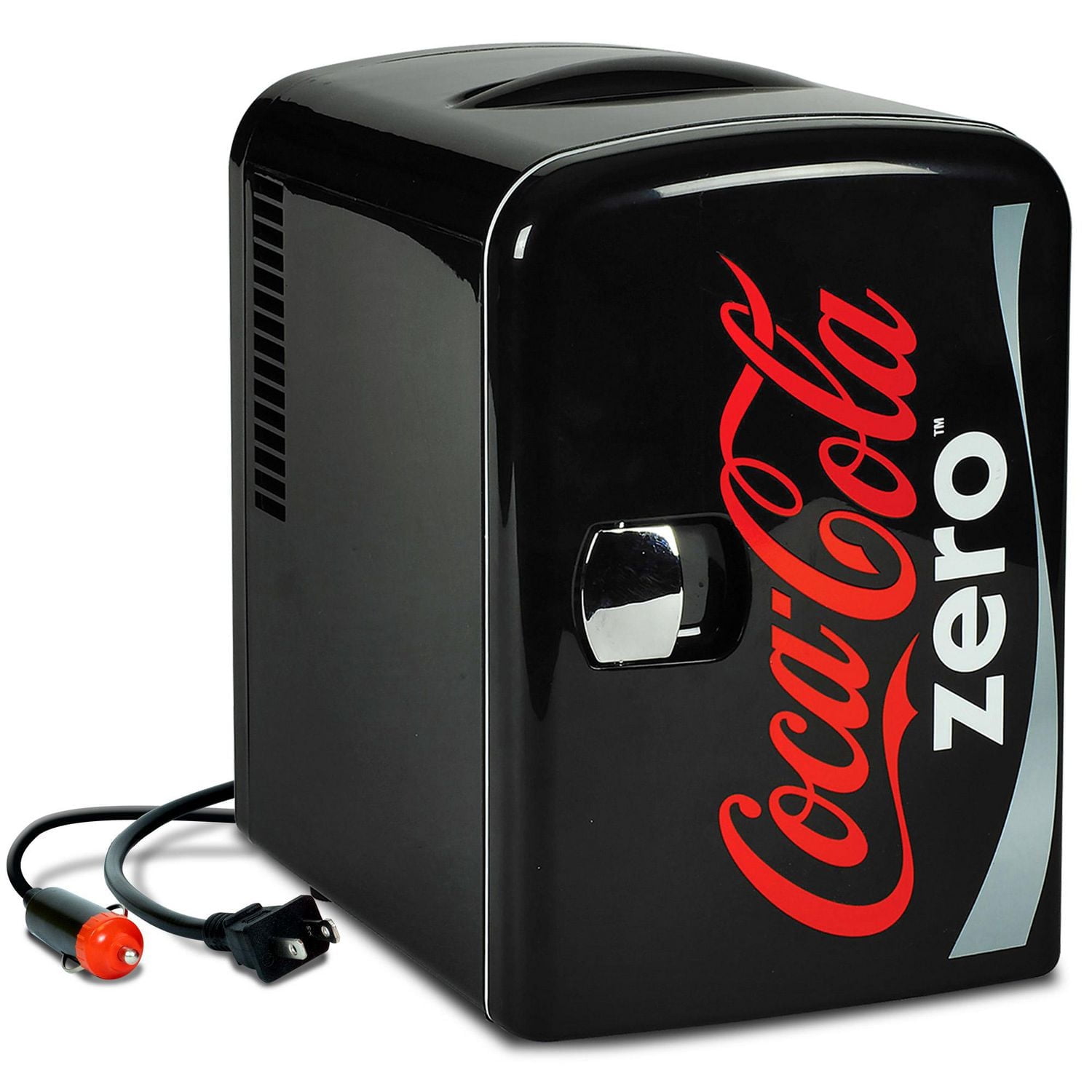 Coca-Cola Portable Thermoelectric Mini Fridge Cooler/Warmer, 6-Can ...