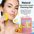 Kojic Acid Turmeric Cleansing Pads for Cleansing and Exfoliating ... Kojic Acid Turmeric Cleansing Pads for Cleansing and Exfoliating ...
